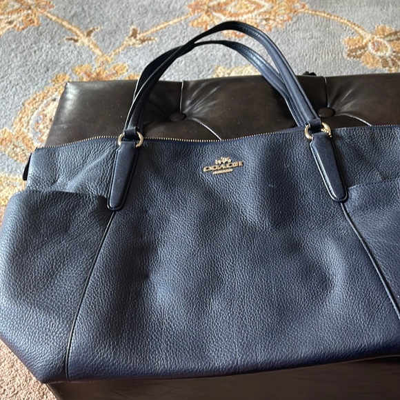 Coach | Bags | Coach Pebble Leather Tote Bag | Poshmark